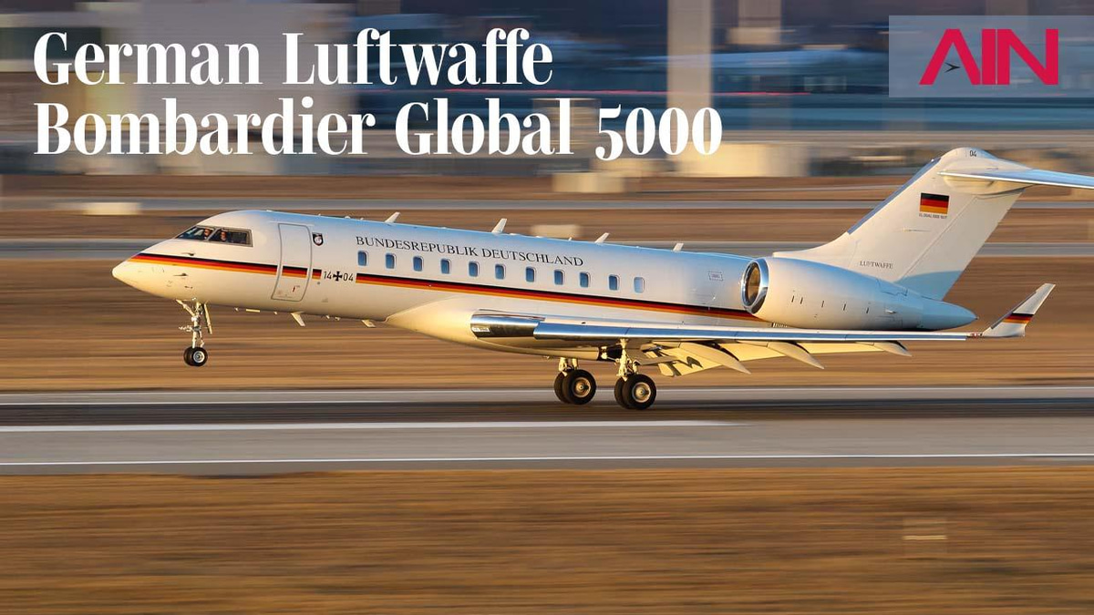 Germany's Fleet of VIP Jets Fly Its Leaders Around the World | Aviation ...