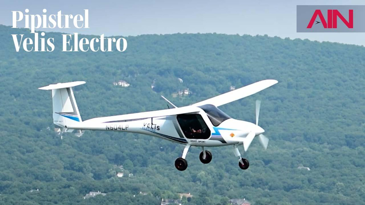 Pipistrel’s Velis Electro Is a Trailblazer for Electric Aviation ...