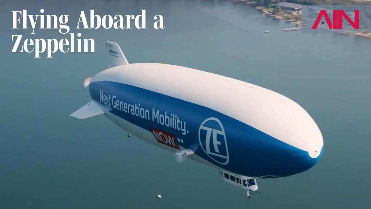 We Take a Zeppelin Airship Flight in Friedrichshafen, Germany ...