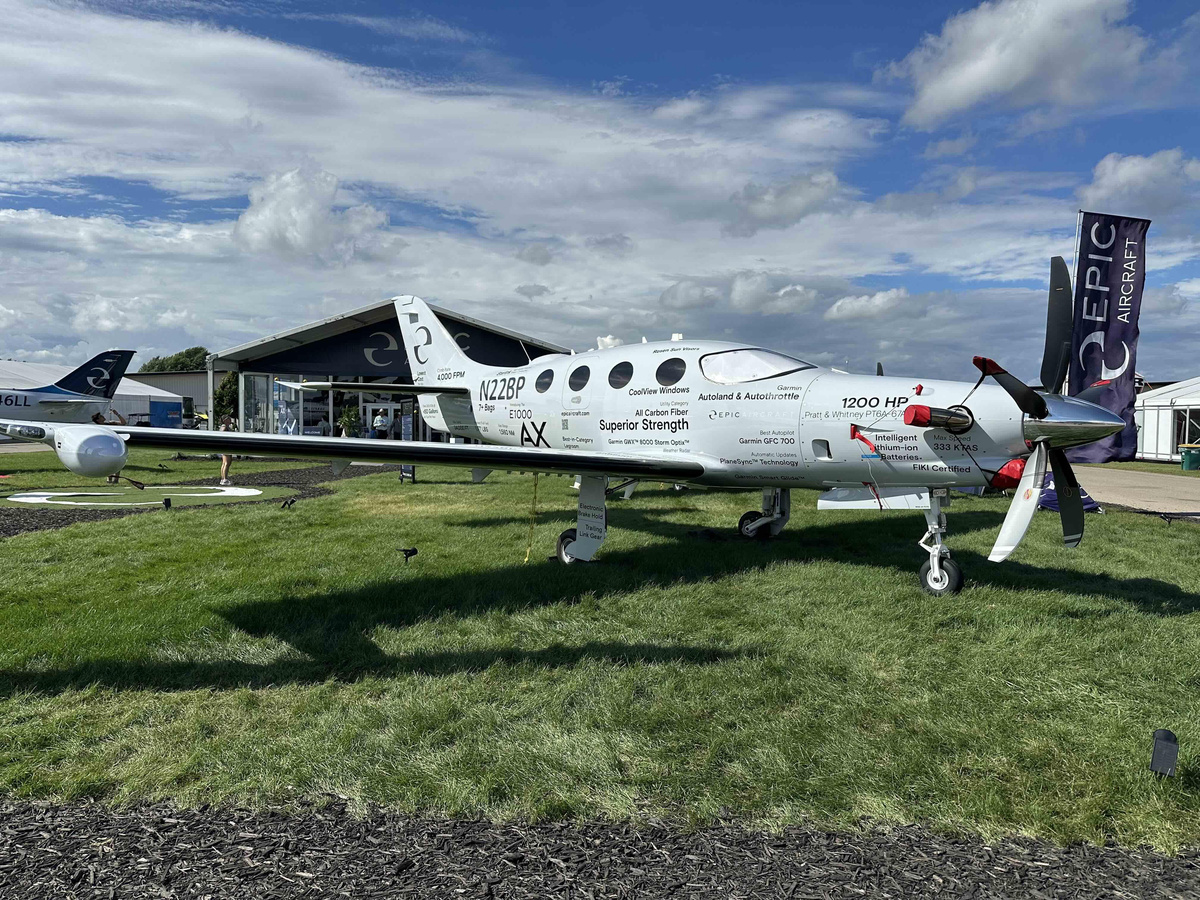 Epic Aircraft Certifies Garmin GWX 8000 Weather Radar for E1000 ...