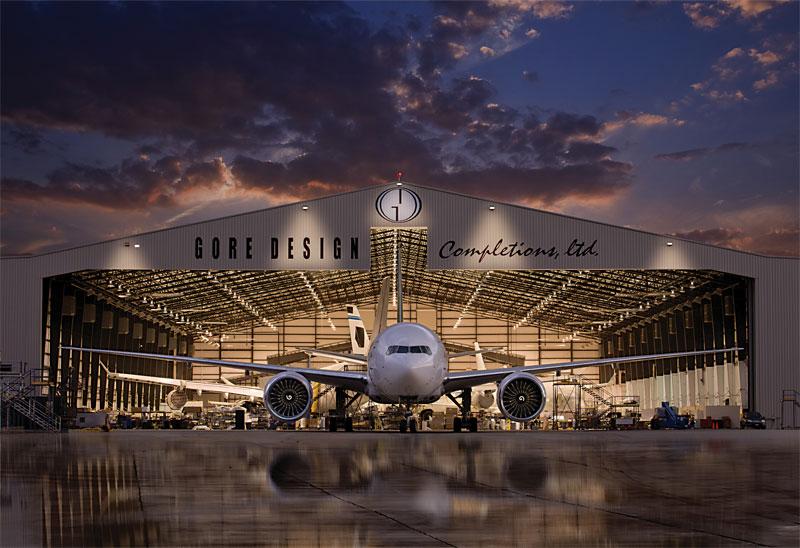 Gore Design on a Roll, Rolls Out First 777 | Aviation International News