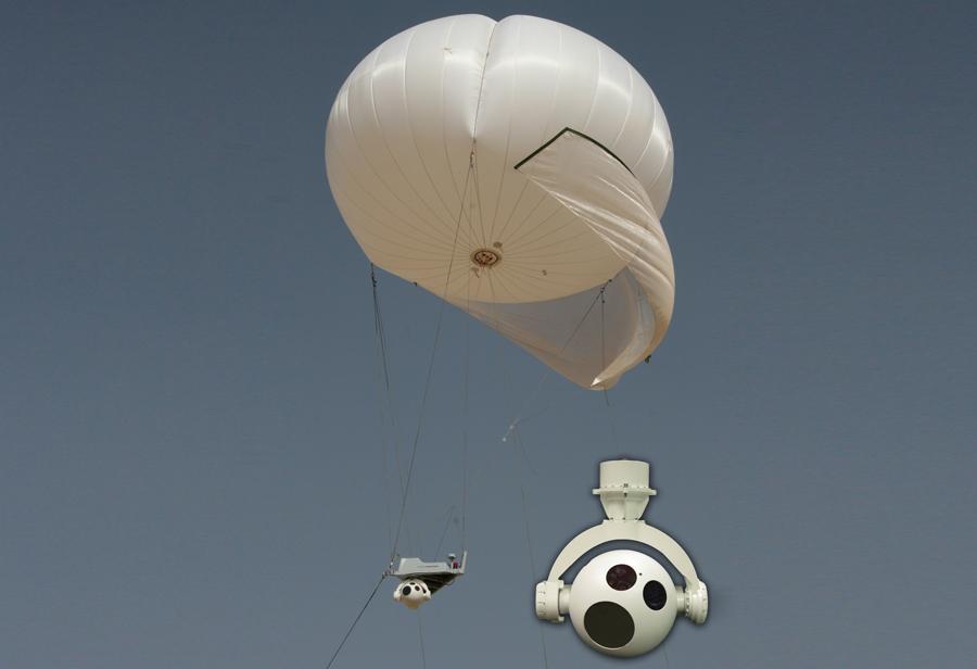 Controp Lifts Lid on Aerostat Camera | Aviation International News