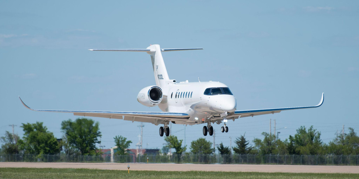 Textron's Fourth Longitude Takes To Skies | Aviation International News