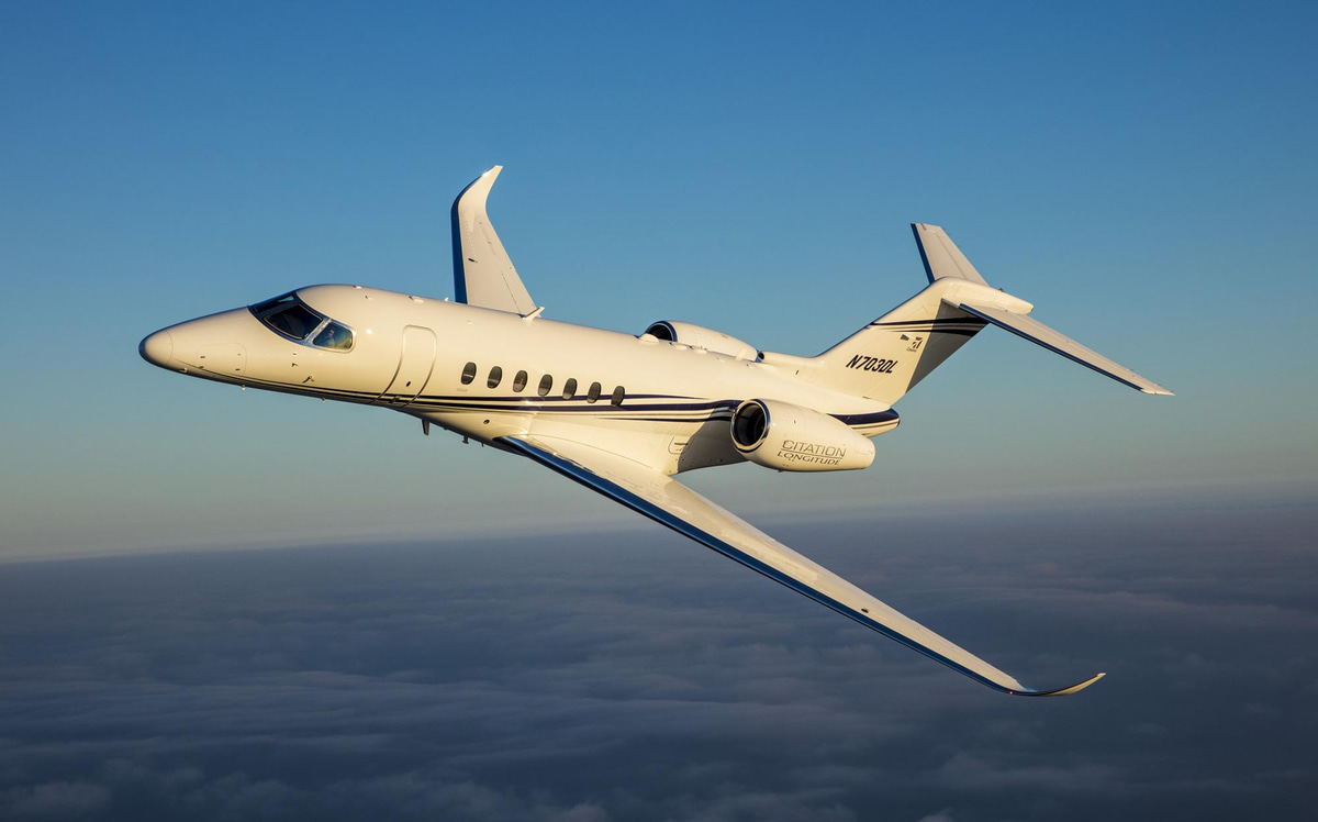 Textron Shows Off Longitude’s Quiet Cabin | Aviation International News