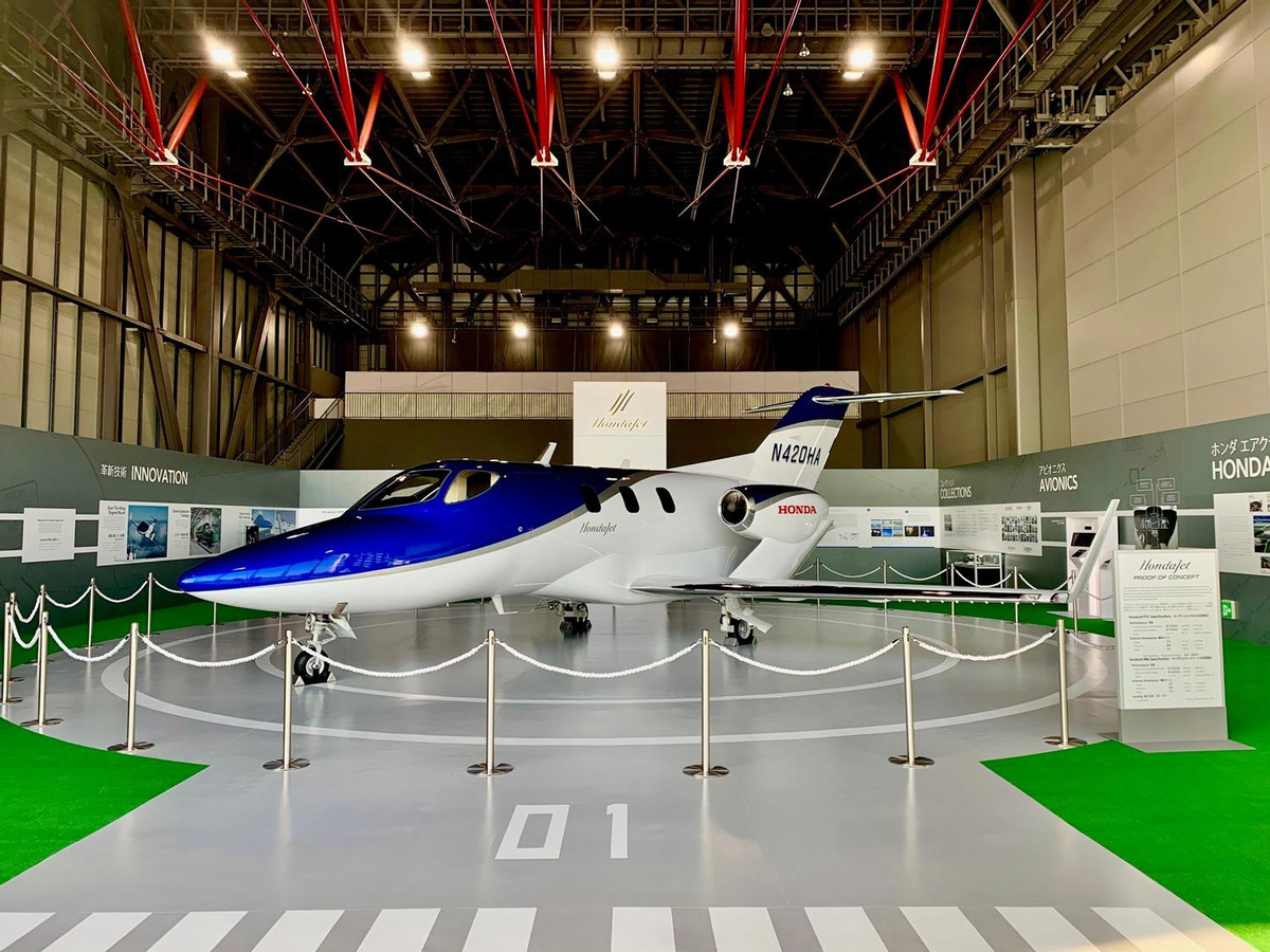 HondaJet Prototype Debuts in Japan Aviation Museum | Aviation ...