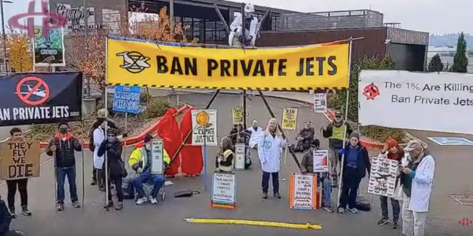 U.S. Airports See Low-key Climate Protests | Aviation International News