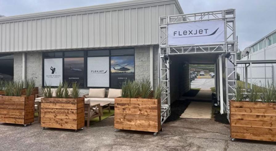 Flexjet's Temporary Terminal at PGA Masters Tournament Scores Big ...