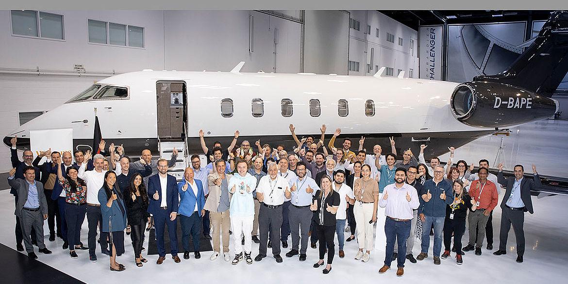First Bombardier Challenger 3500 Delivered to Europe | Aviation ...