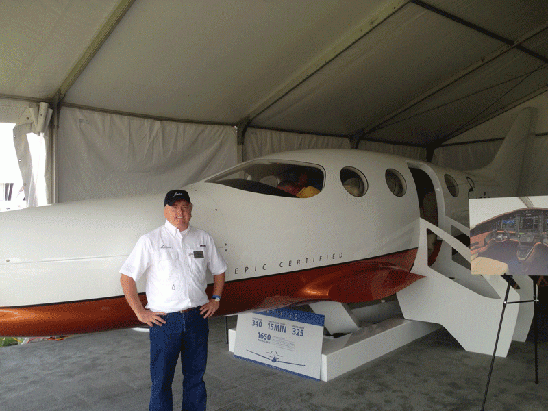 Epic Unveils New Cockpit | Aviation International News