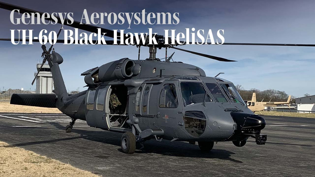 Hands On: Genesys Avionics Breathe New Life into Black Hawk Helicopter ...