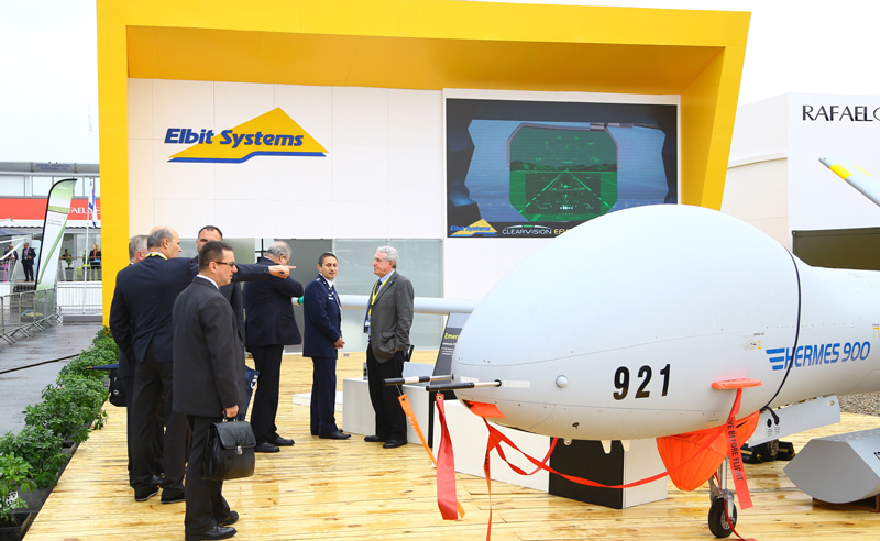 Elbit Displays Variety of Aerial Equipment | Aviation International News