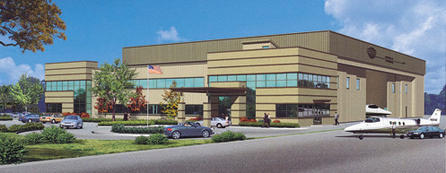 Private terminal opens for charter op at APA | Aviation International News