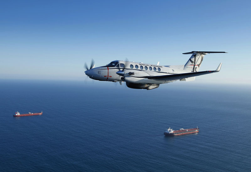 King Air Spies Like an Eagle | Aviation International News