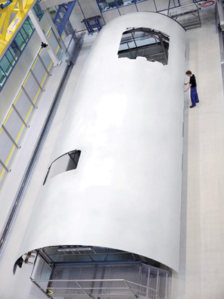 Paris 2011: A350XWB shell structures take shape in Germany | Aviation ...