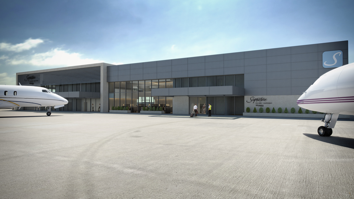 Signature Breaks Ground on New London Luton FBO Complex | Aviation ...