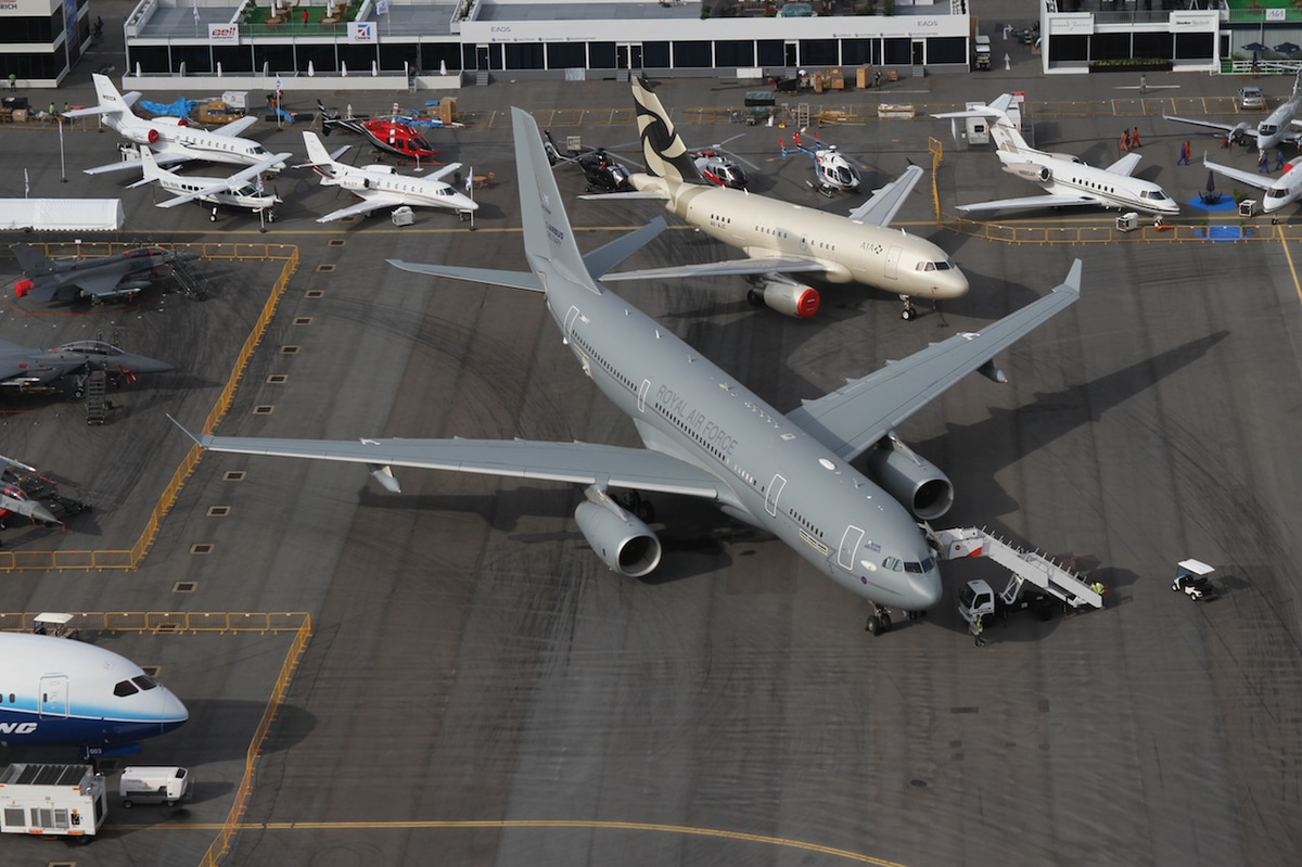 Airbus Brings A330 Military Tanker to Show | Aviation International News