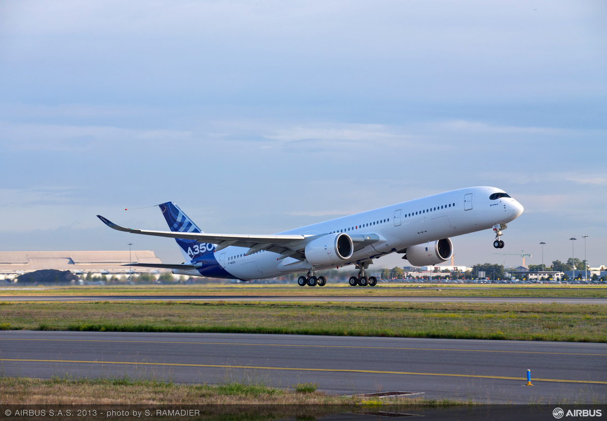 Second A350 XWB Completes First Flight | Aviation International News