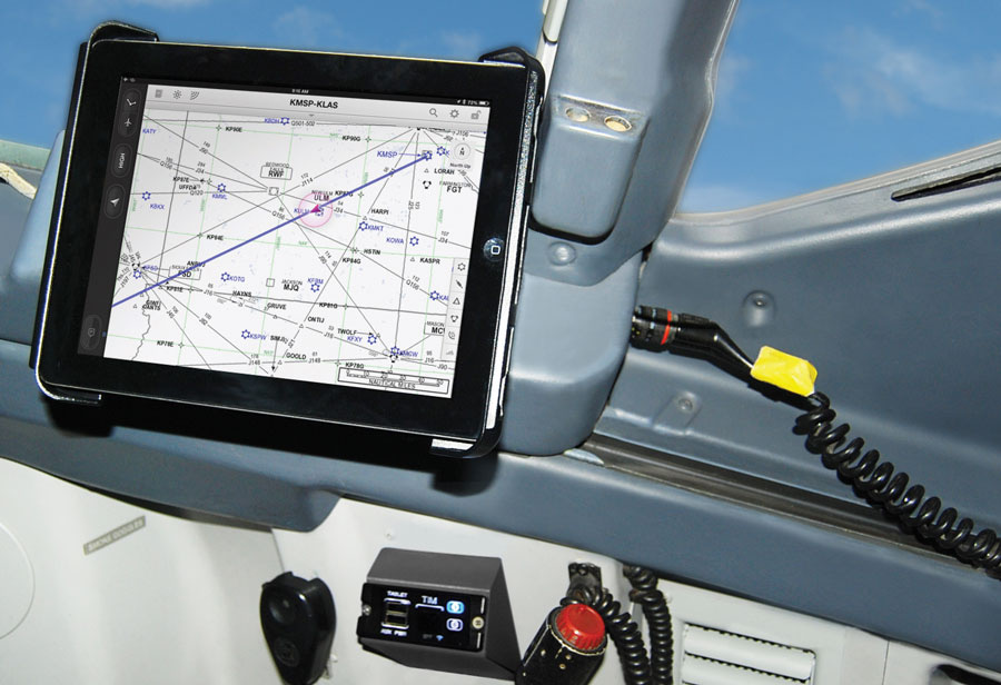 UTC Turns Tablets into EFBs with TIM Cockpit Interface | Aviation ...