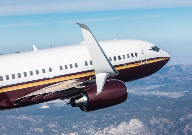 Split Scimitar Winglets land on Boeing BBJ wings | Aviation ...