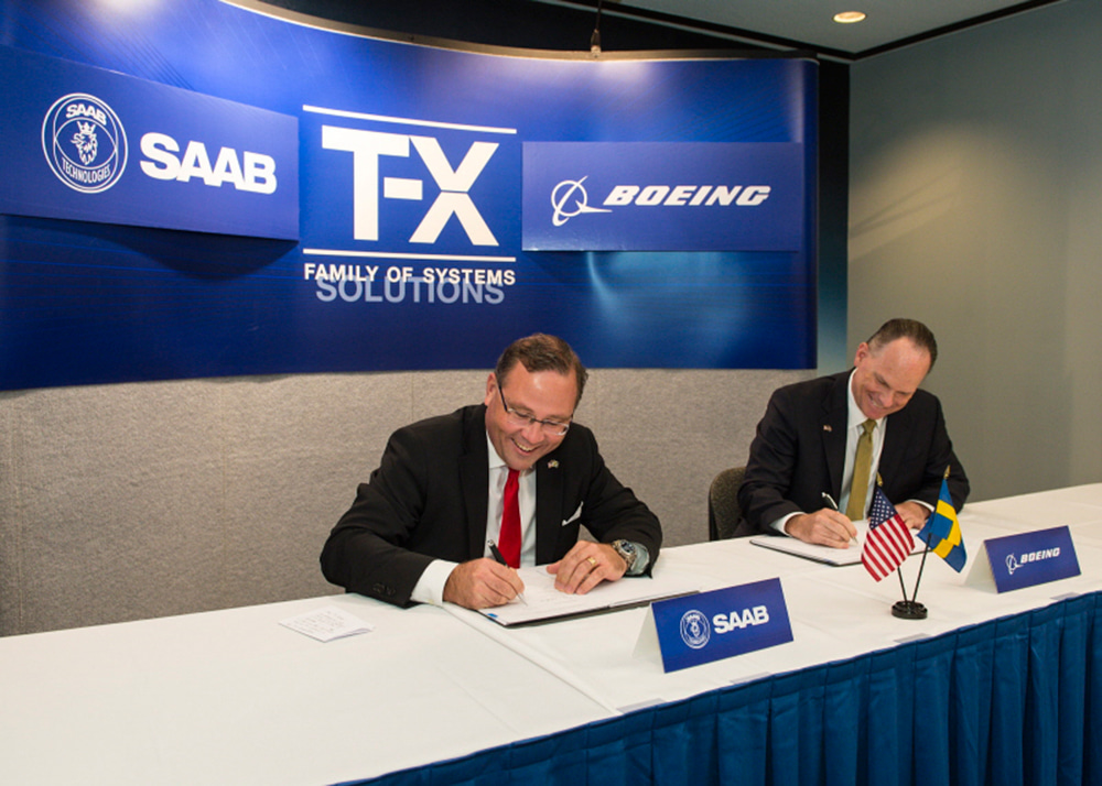 Boeing, Saab Team for U.S. Air Force T-X Requirement | Aviation ...