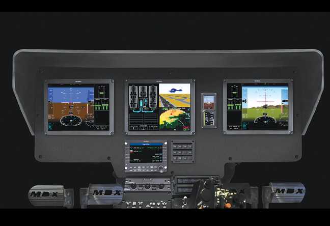 Progress Continues On Universal Avionics MD 902 Cockpit Upgrade ...