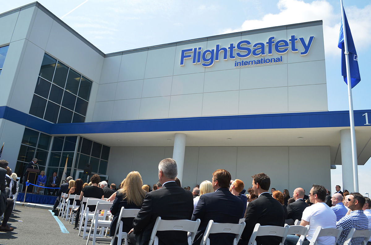 FlightSafety Cuts Ribbon on Expanded Teterboro Center | Aviation ...