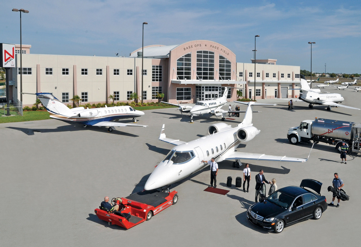 FBO Profile: Base Operations at Page Field | Aviation International News