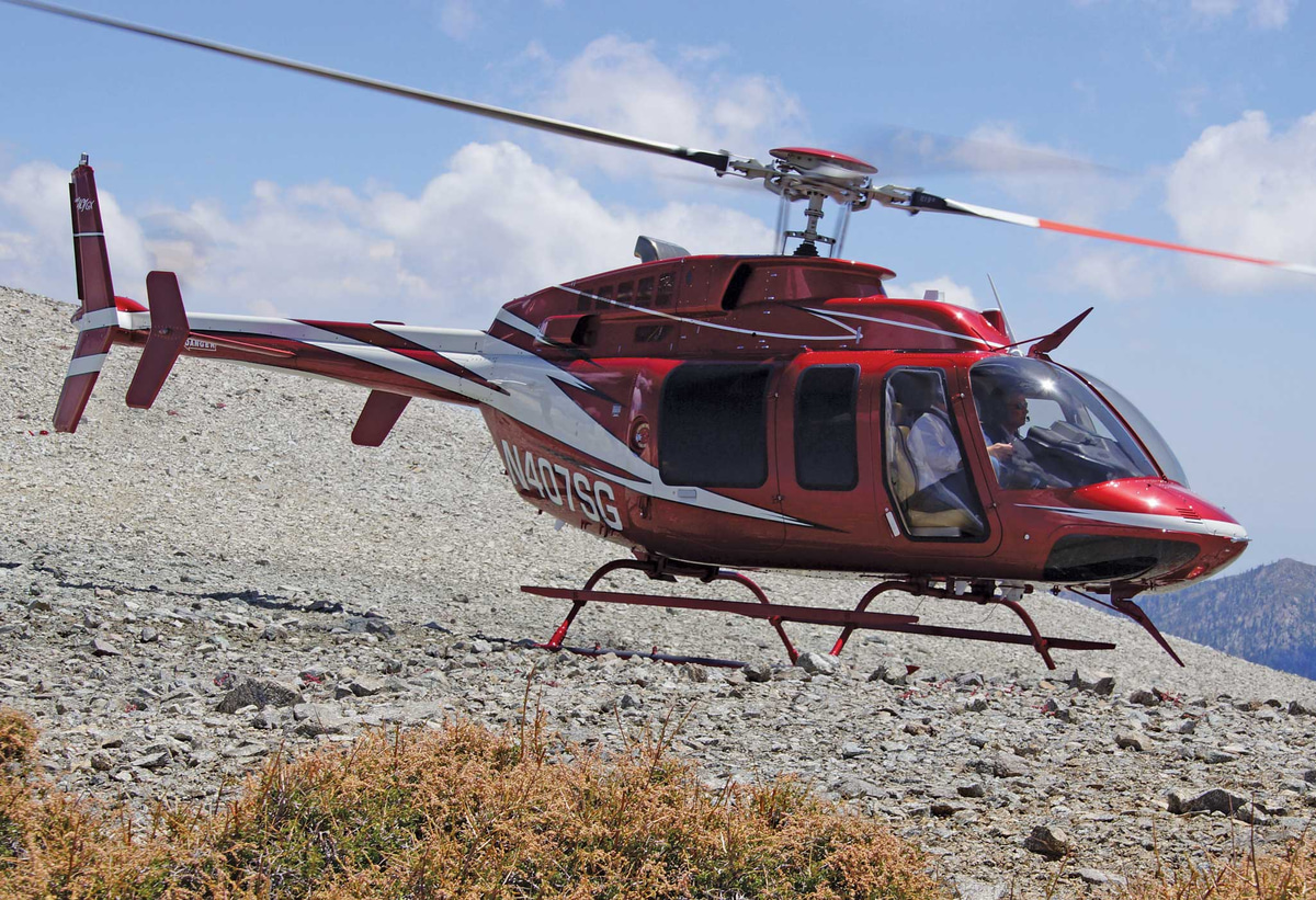 Bell 407GX Tours Socal High Spots | Aviation International News