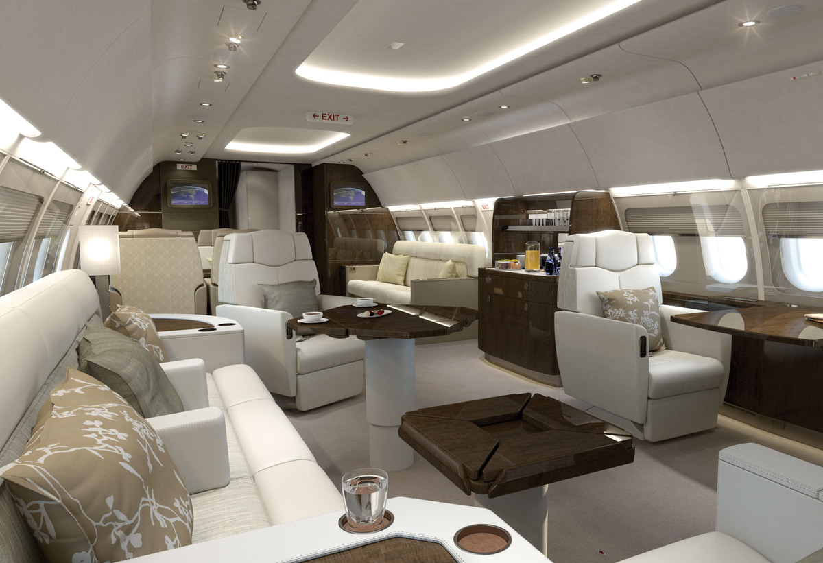 Airbus Intros “Summit” Widebody Cabin for ACJ330 at NBAA 2014 ...