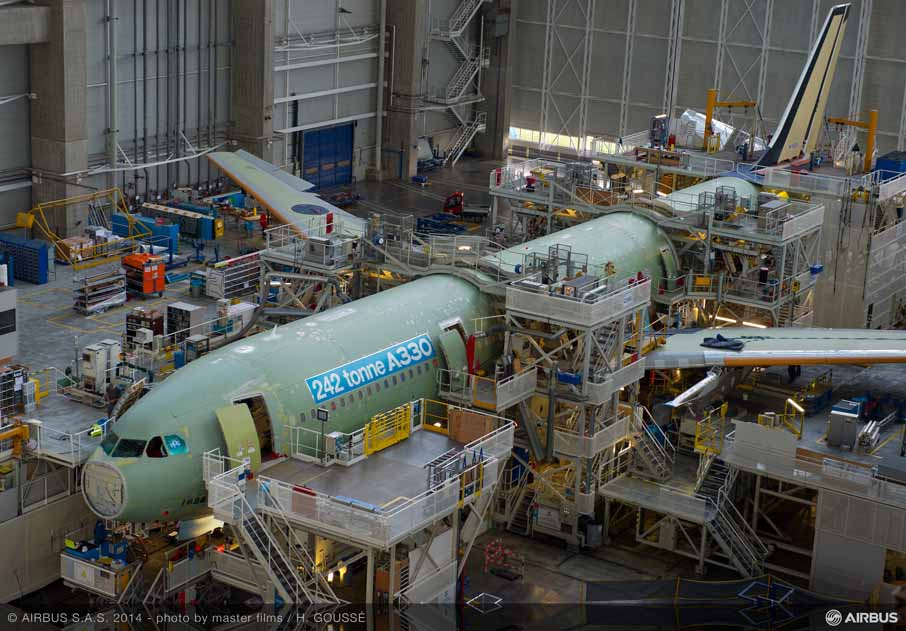 Airbus Starts Final Assembly of Heavyweight A330 | Aviation ...