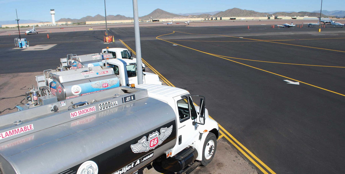 Phoenix-Area FBO Gets New Ramp for Big Game | Aviation International News