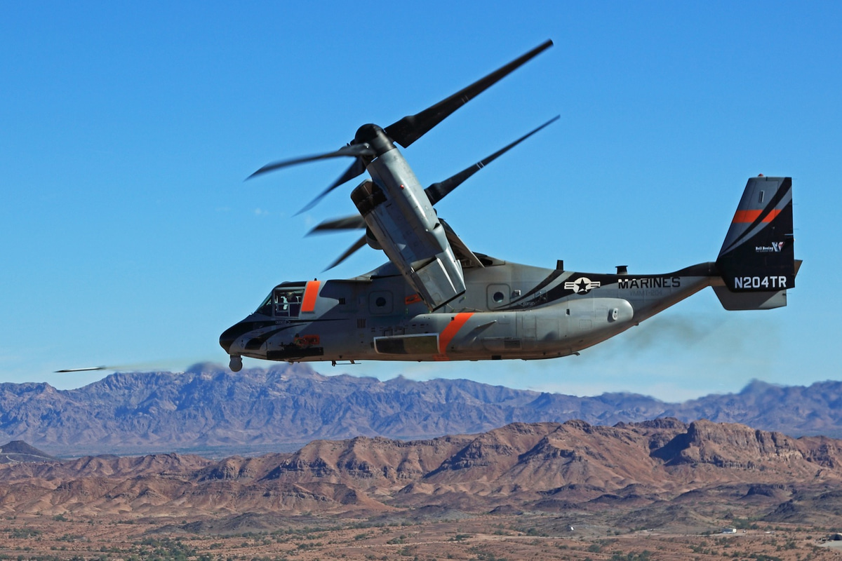 Bell Announces V-22 Forward Firing Capability | Aviation International News