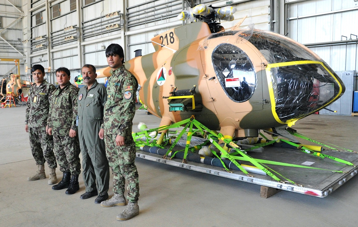 U.S. Delivers First Six MD 530F Armed Scouts to Afghanistan | Aviation ...