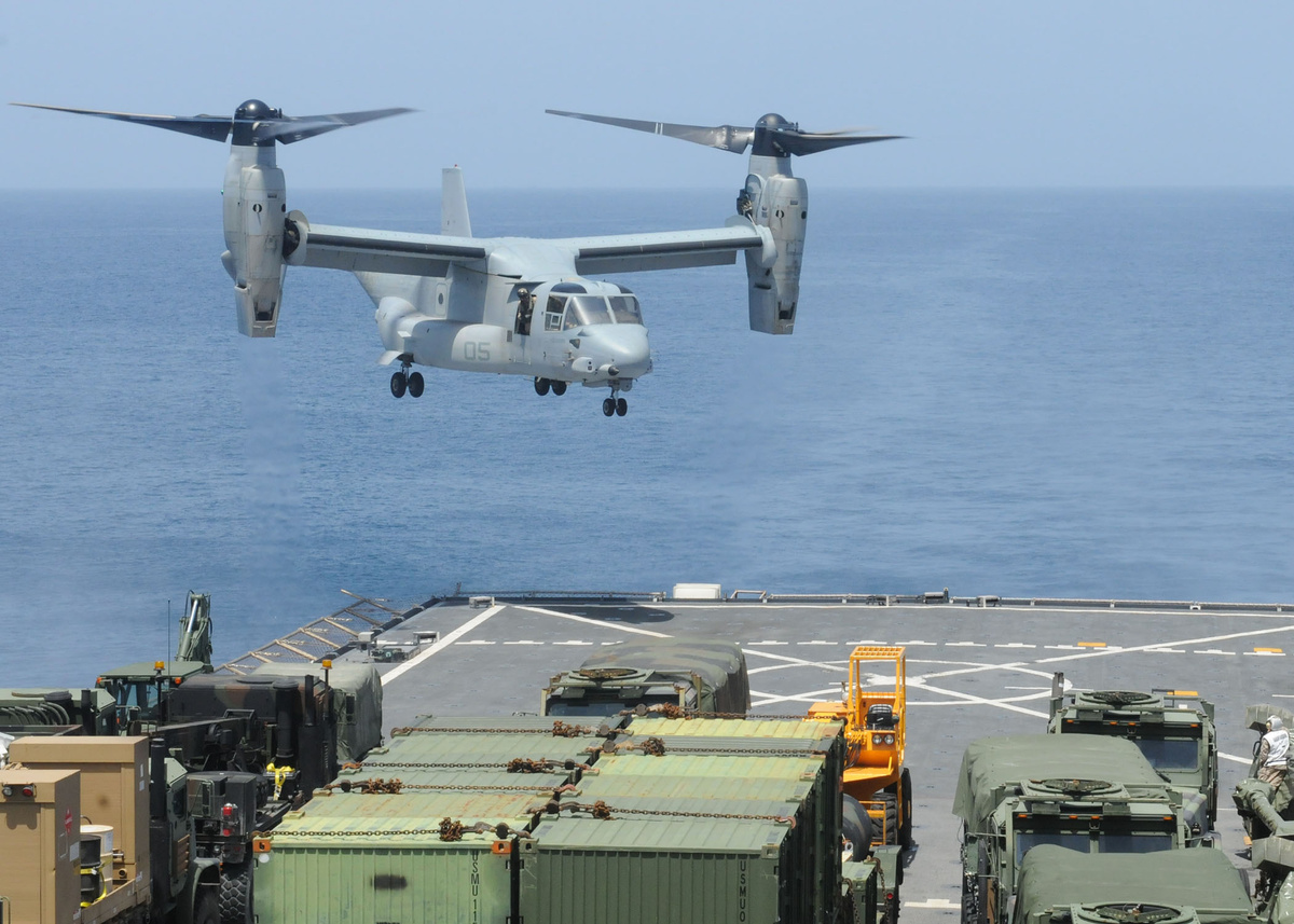 U.S. Navy Maps V-22 Future, Plans Carrier Delivery Variant | Aviation ...