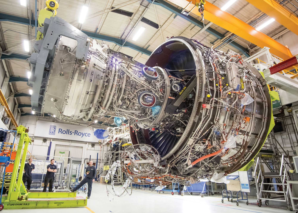 Rolls Preps A350-1000’s Big Trent XWB-97 for Tests on A380 FTB ...