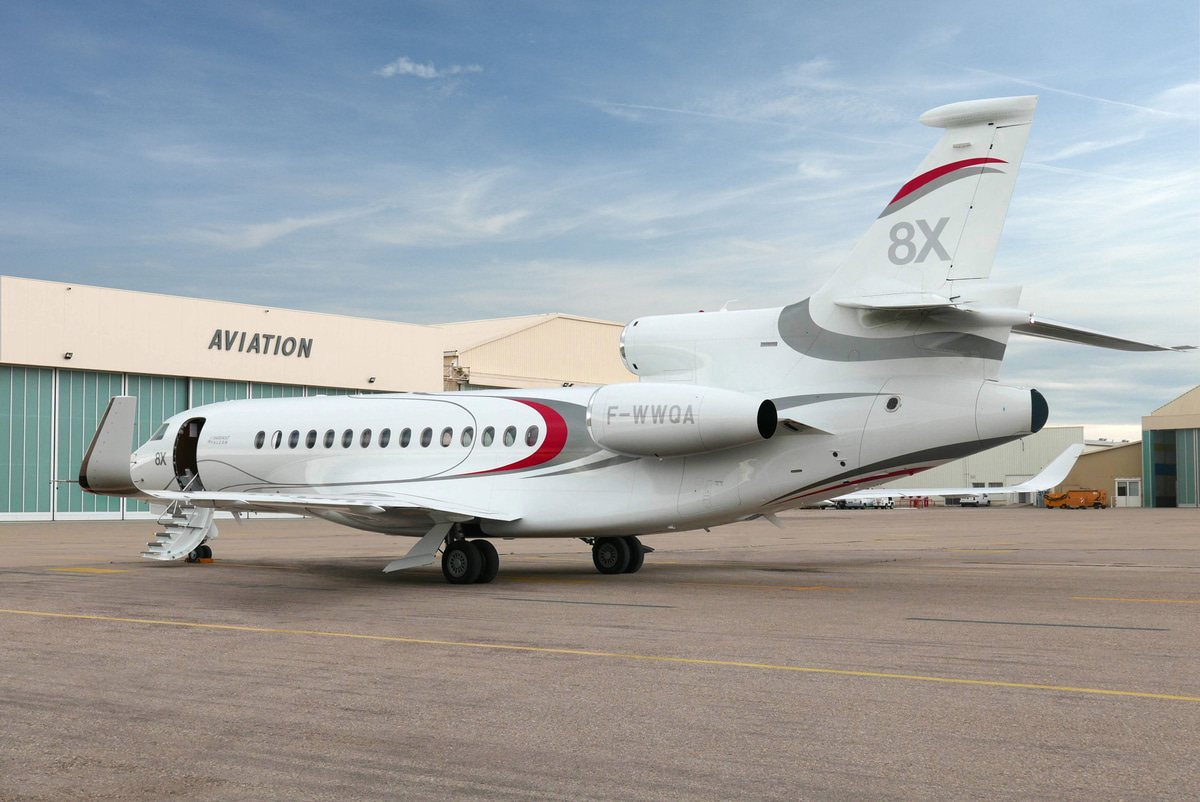 Dassault Begins Completions on Initial Falcon 8X Jets | Aviation ...