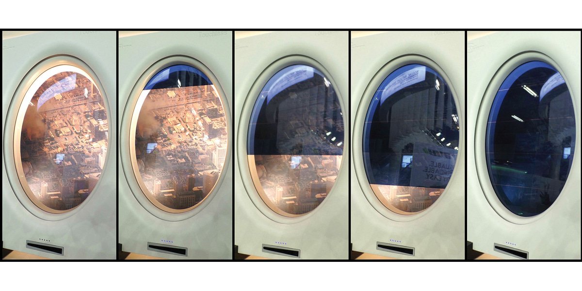 Vision Systems Develops Multifunction Dimmable Windows | Aviation ...