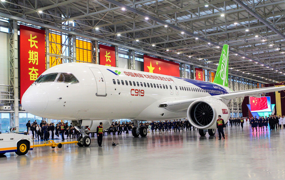 Comac Rolls Out C919, But Program Timeline Still Uncertain | Aviation ...
