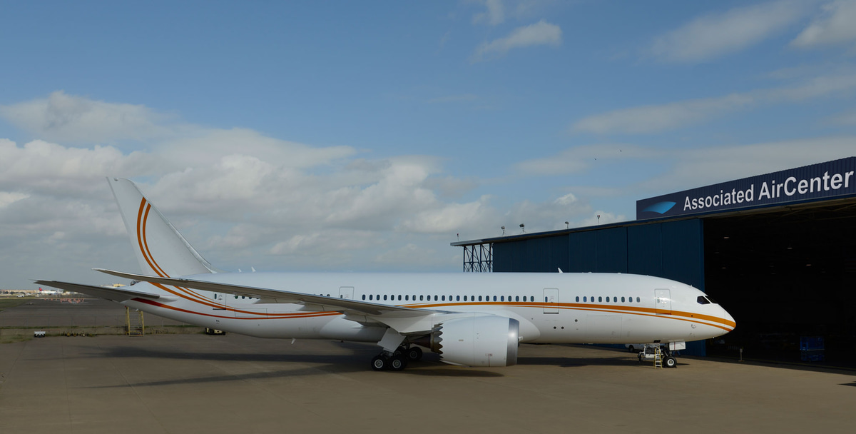 AAC Completes First Head-of-state Boeing 787-8 | Aviation International ...