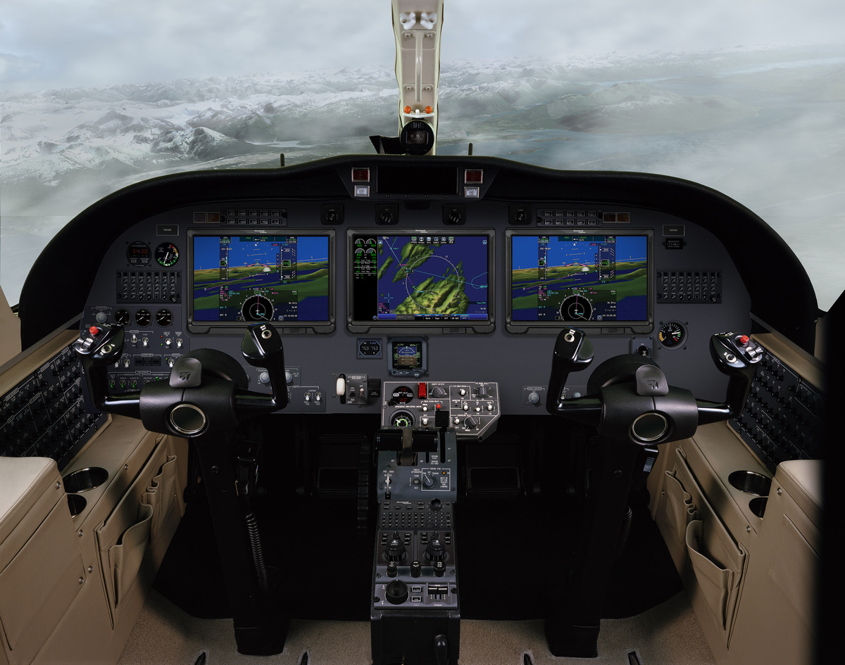 CJ3 Makes First Flight with Pro Line Fusion Flight Deck | Aviation ...