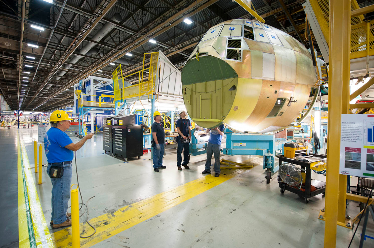 First LM-100J Commercial Freighter Nears Completion | Aviation ...