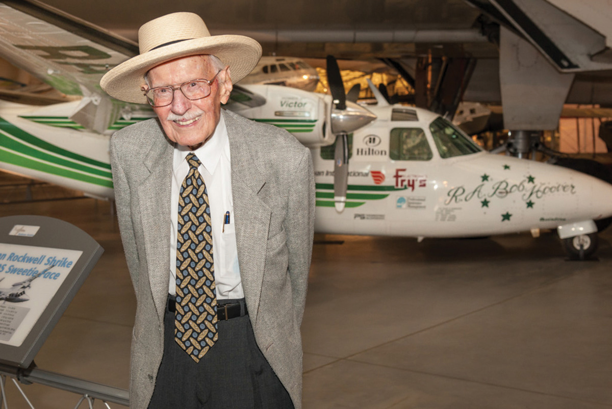 Aviation Legend Bob Hoover Flies West | Aviation International News