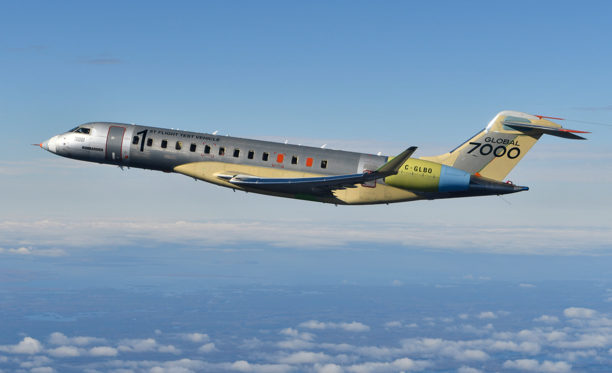 Bombardier Banking on Global 7000 To Boost Revenues | Aviation ...