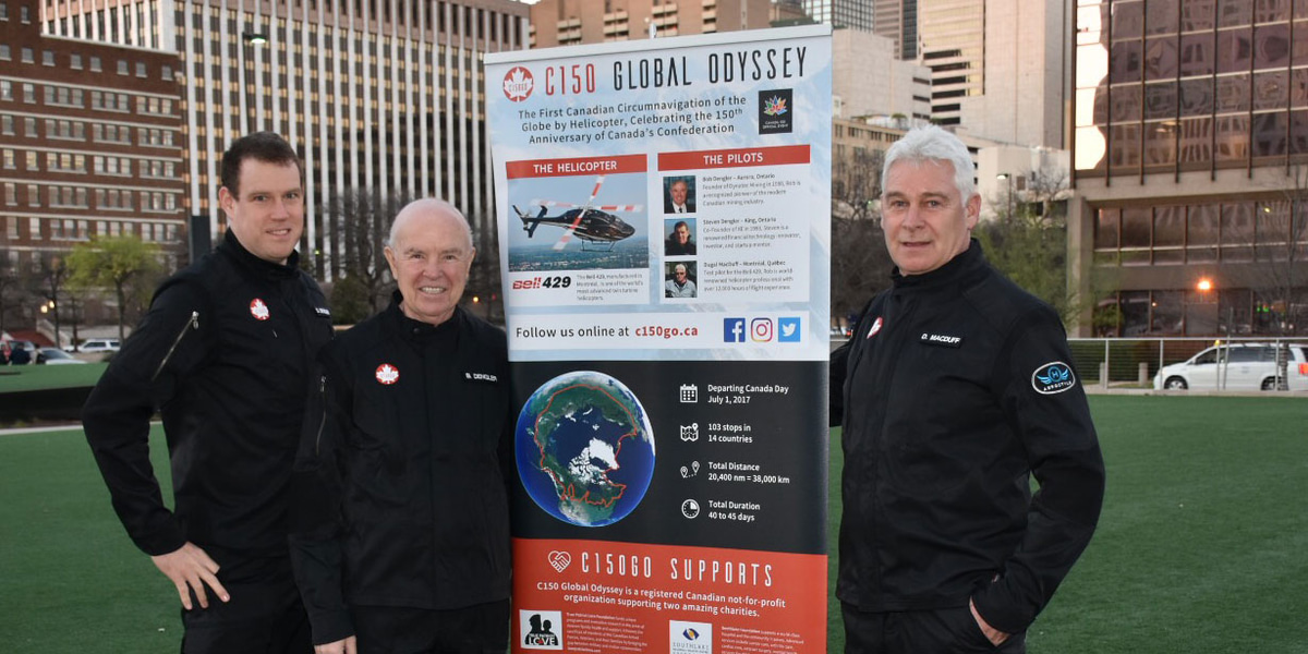 Father-Son Duo To Circumnavigate Globe in Bell 429 | Aviation ...