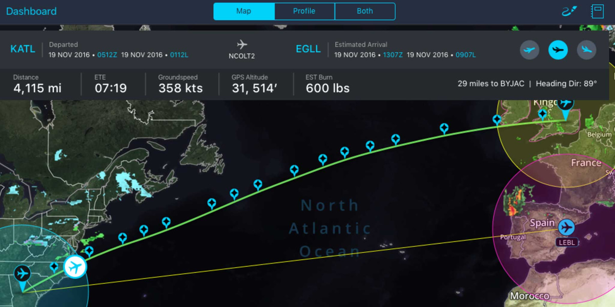World Fuel Launches New Flight Plan App | Aviation International News