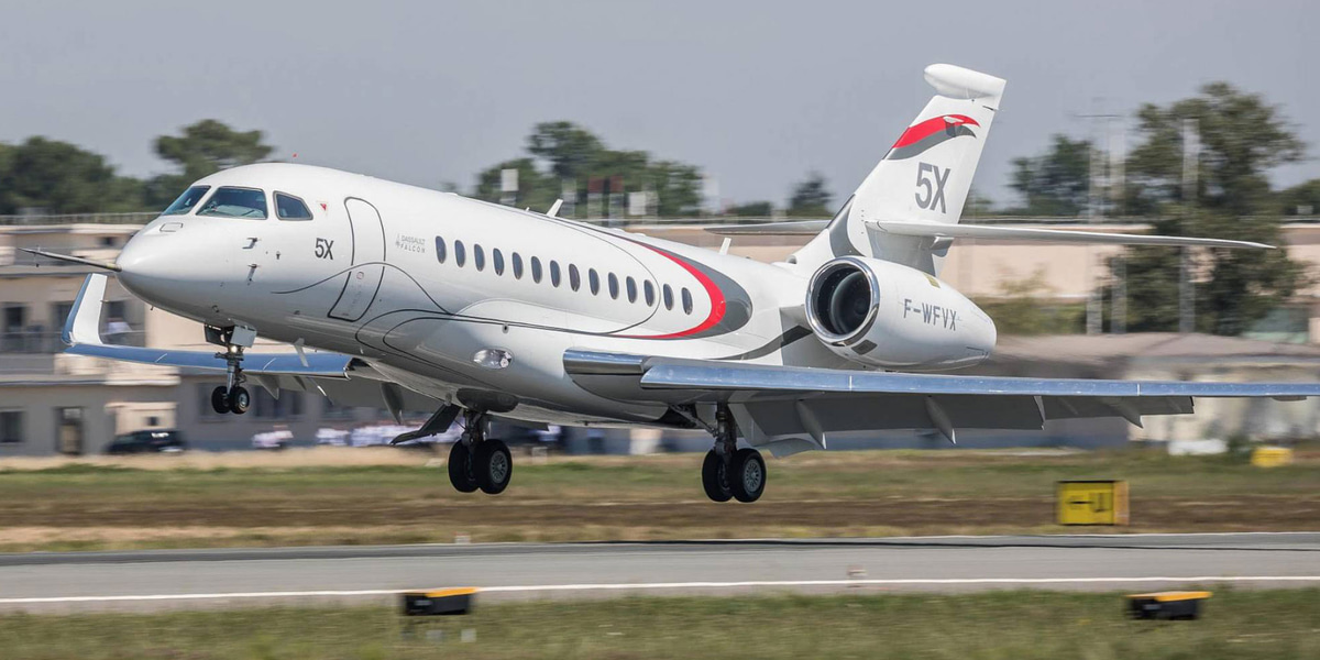 Falcon 5X on Track for 2020 Deliveries | Aviation International News