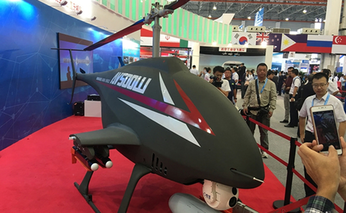 Armed VTOL Machine at Helicopter Show In China | Aviation International ...