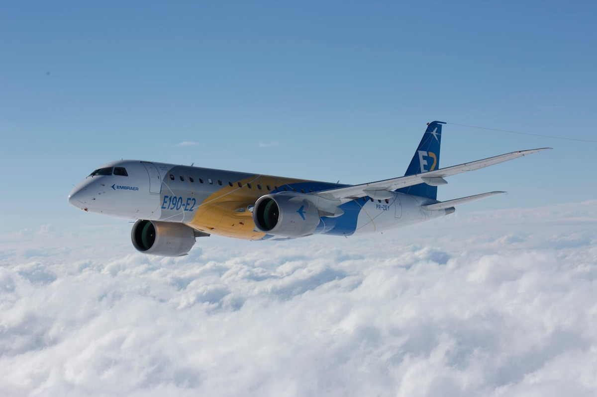Widerøe To Take first Embraer E190-E2 in April | Aviation International ...