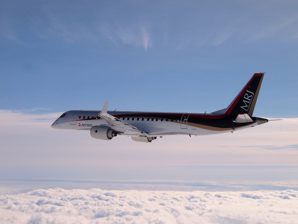 Mitsubishi Sees Turbulence Settling for MRJ | Aviation International News