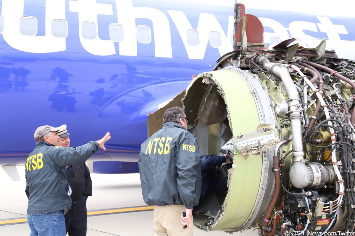 Failed Southwest CFM56 Shows Signs of Metal Fatigue | Aviation ...